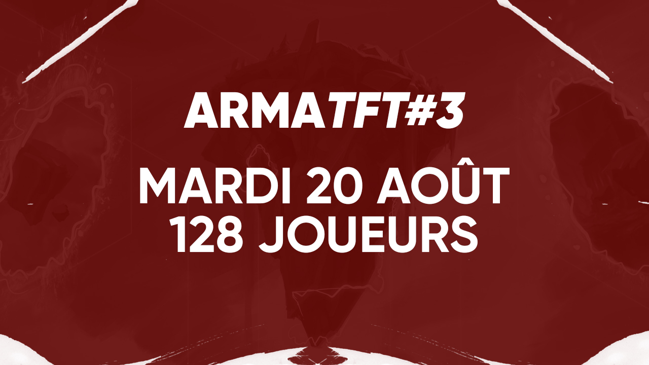 Rendez Vous Le 20 Août Pour L Armatft 3 Armateam
